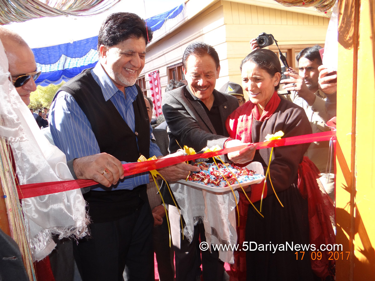 Abdul Ghani Kohli inaugurates Rs 40 lakh Trout Rearing Farm at Nobra
