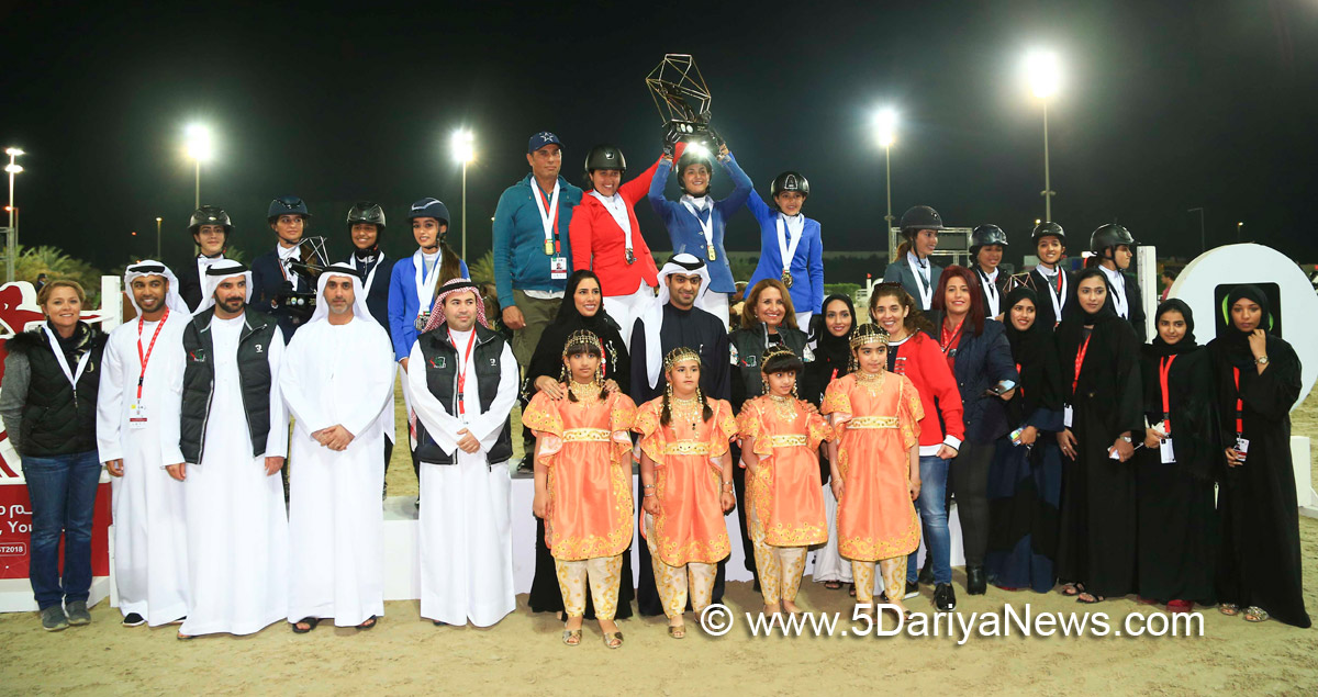 Jordanian and Egyptian Equestrians Clinch Gold Medals in Show-jumping