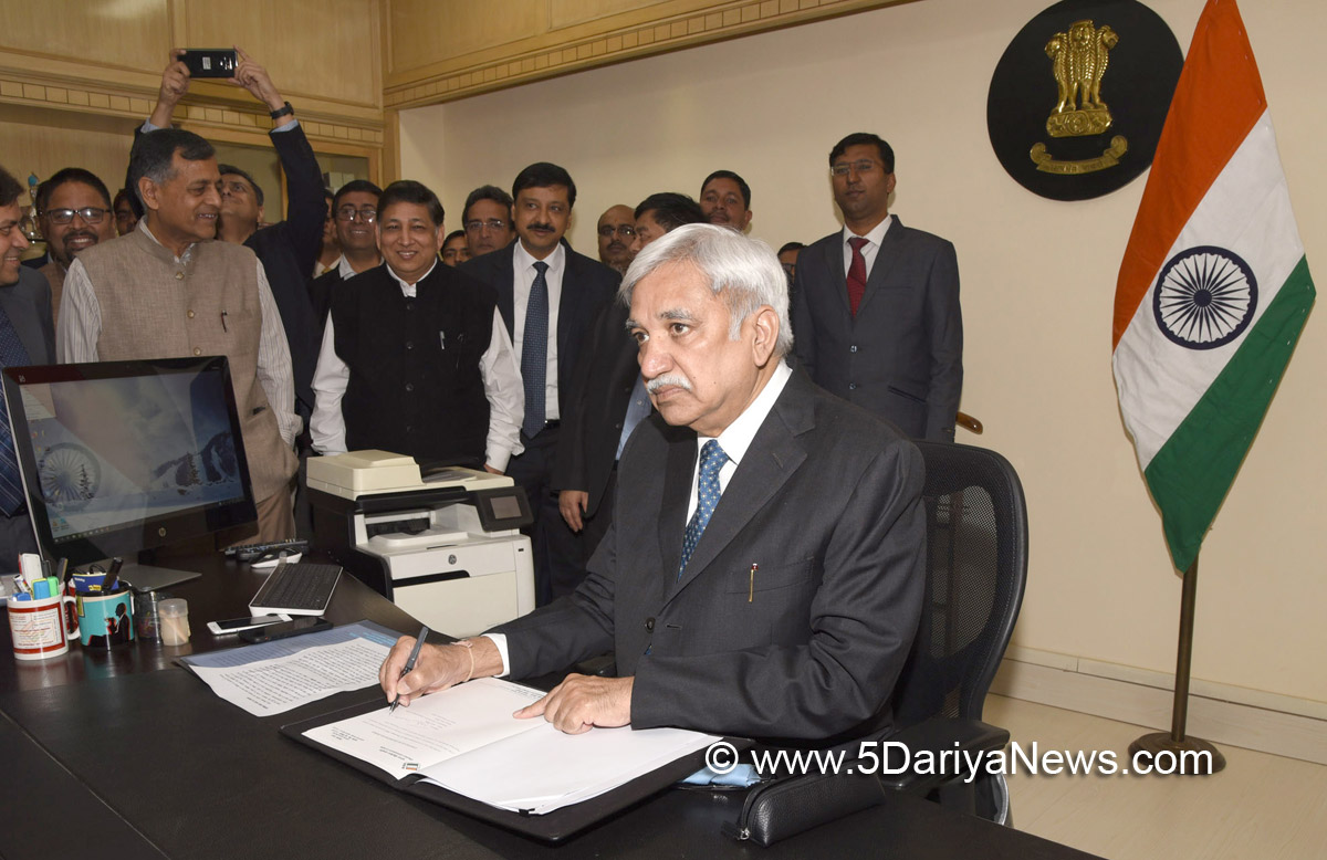 Sunil Arora takes over as new Chief Election Commissioner of India