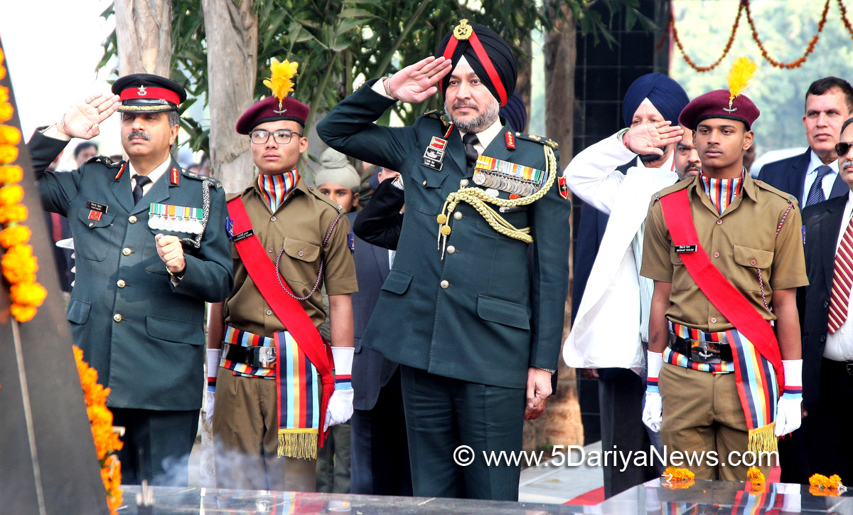 Northern Army Commander visits Sainik School Kapurthala