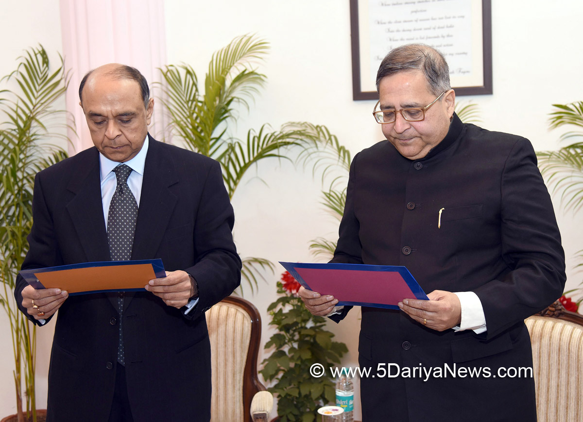 Dr. T.C.A Anant takes Oath of Office and Secrecy as Member, UPSC