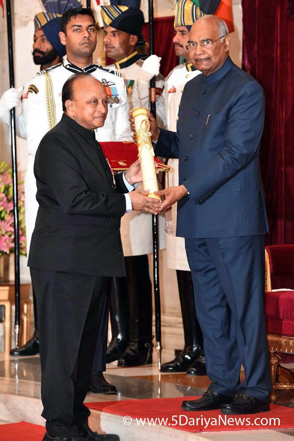 Dr. R.V. Ramani awarded ‘Padma Shri’ by the Govt. of India