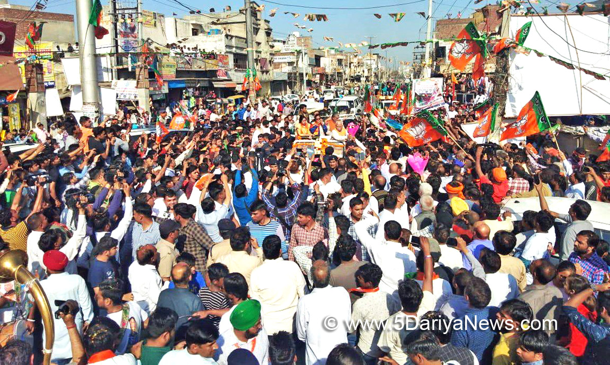 Congress’s 48 years of Garibi Hatao to grab power : Manohar Lal Khattar