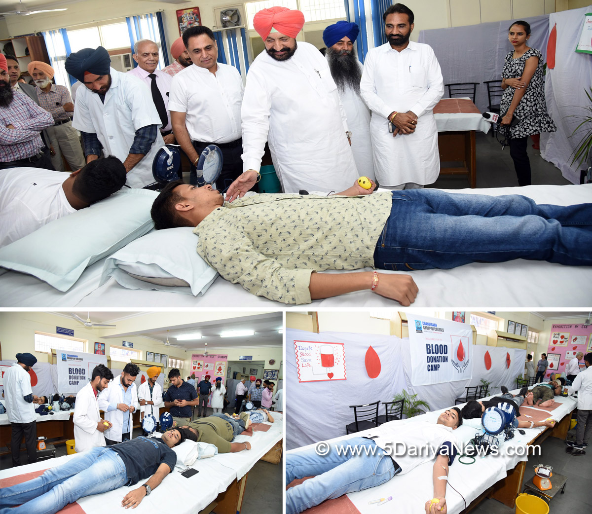 189 Units of Blood Collected at CGC Landran