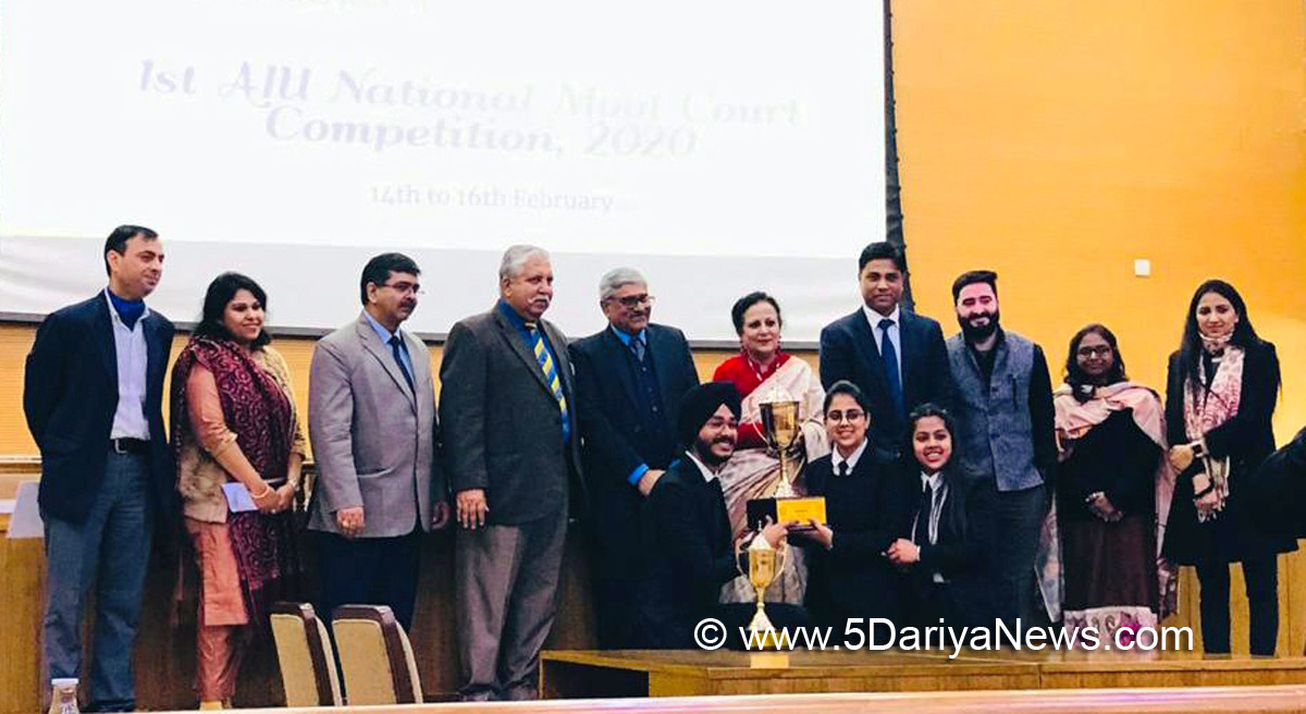 LPU LLB Honours Students declared National Champion at AIU’s Law Event