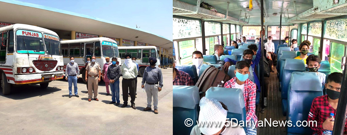 With Captain Government's Initiative First Free Bus From City Moves For ...