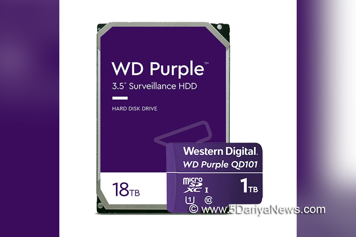 Western Digital launches 18TB HDD, 1TB microSD card in India