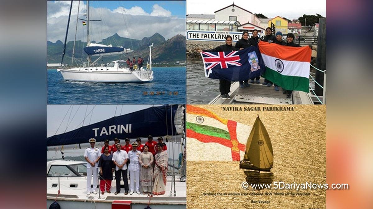 Indian Navy's indigenous sail vessel makes history