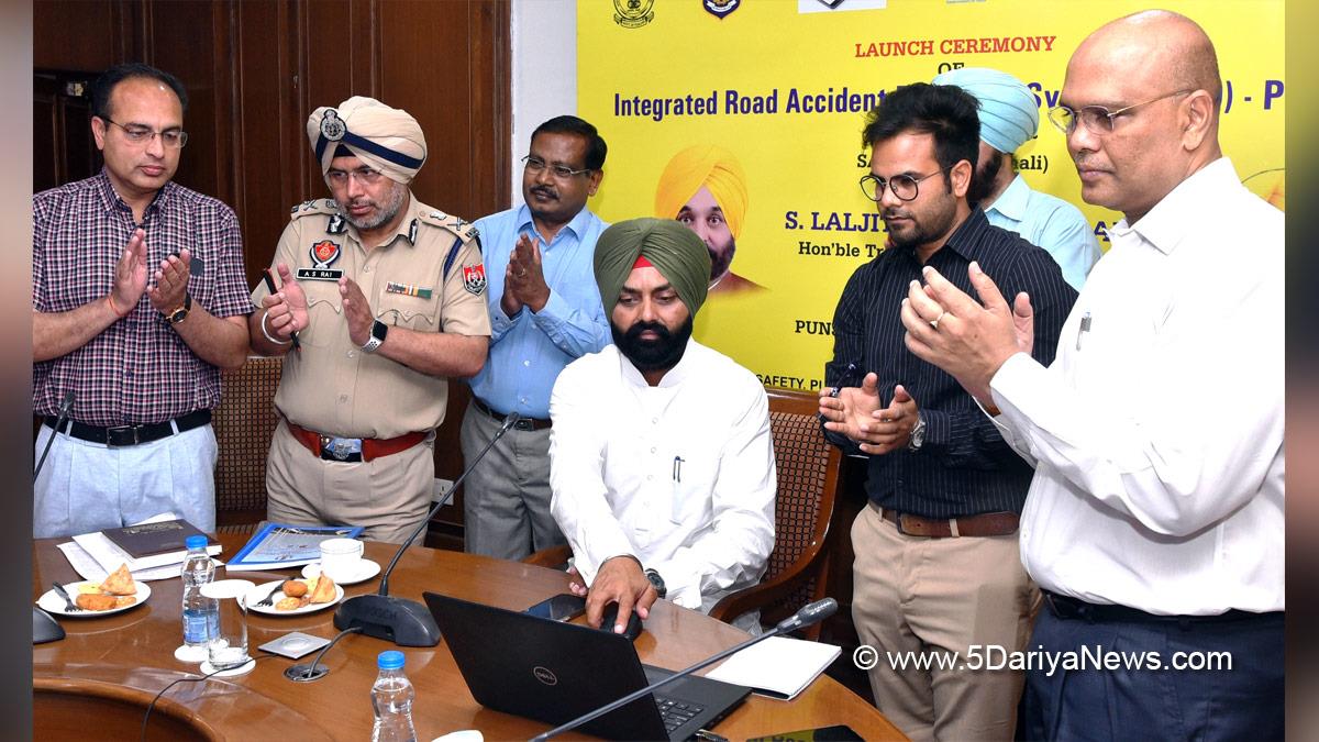 Transport Minister Laljit Singh Bhullar Launches Integrated Road ...