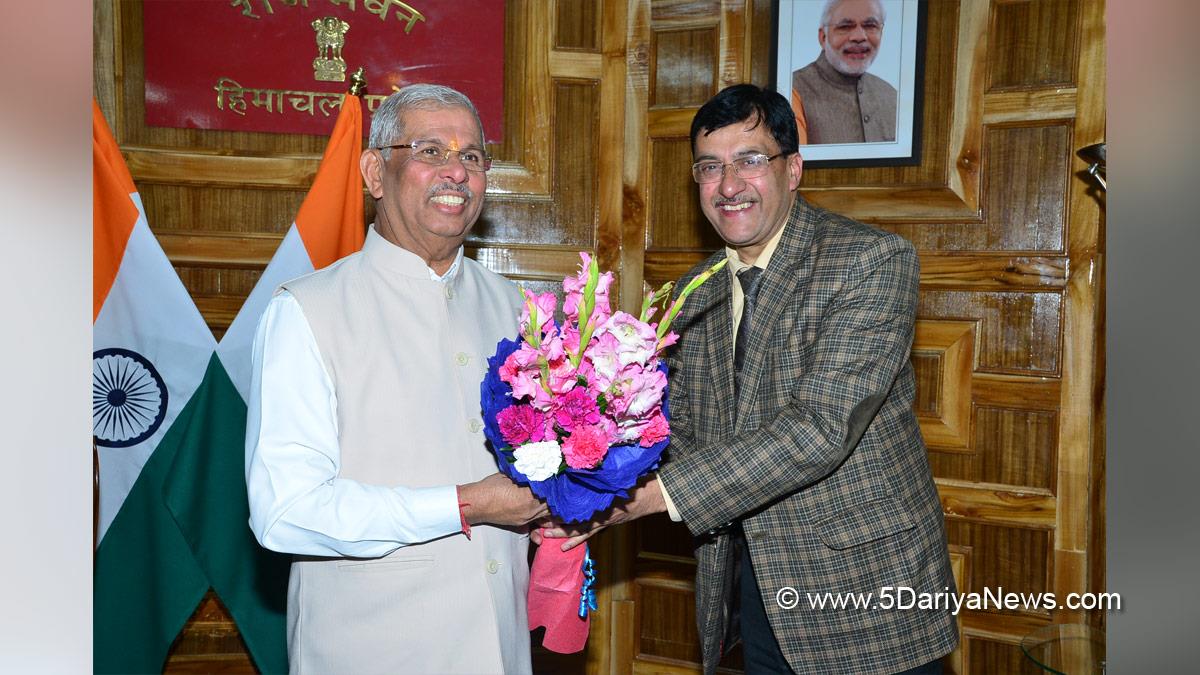 VC Sardar Patel University calls on Governor