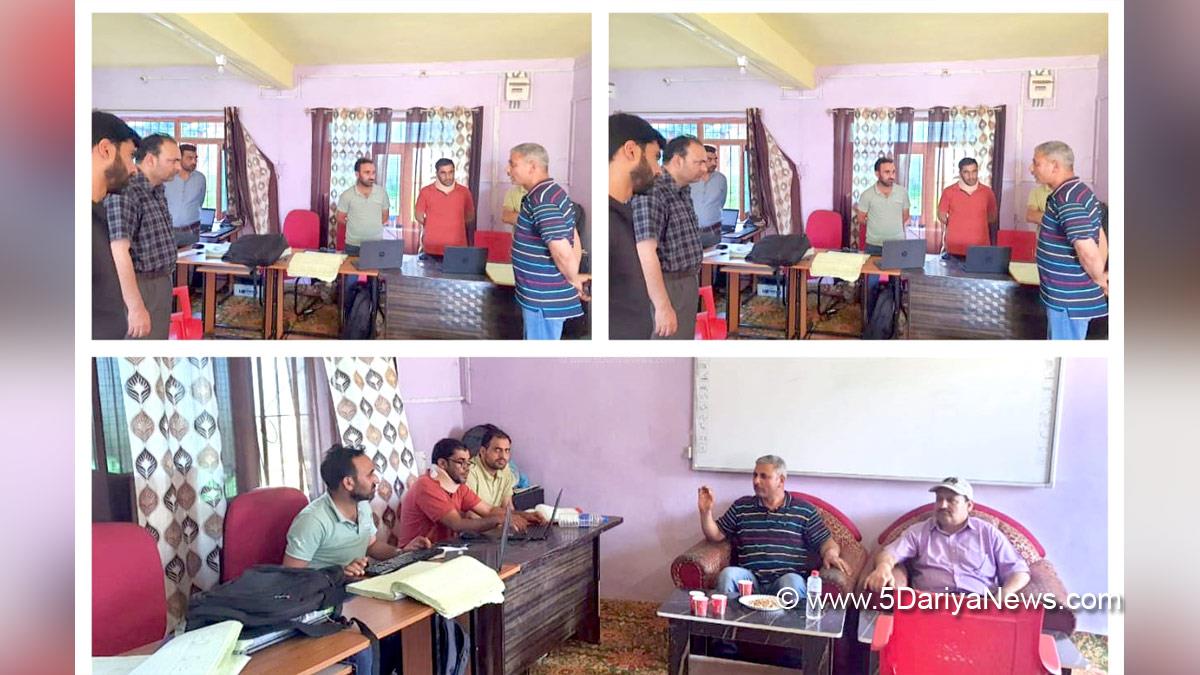 ADC Handwara inspects Digitization lab, polling stations in Zachaldara