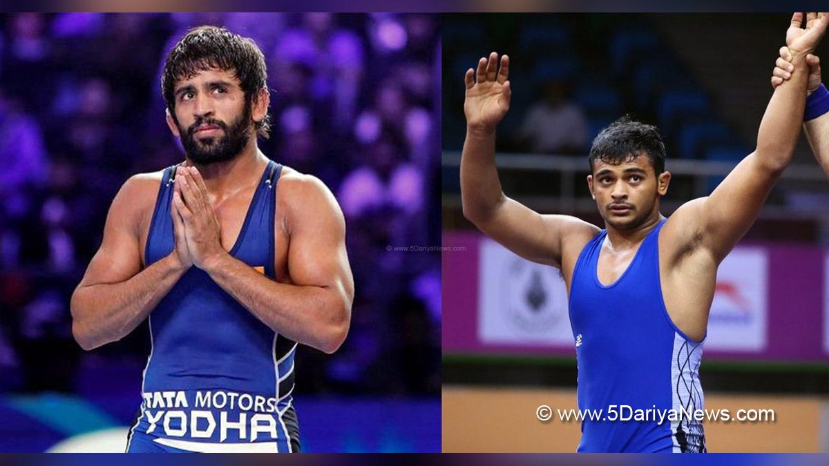 Ministry funds wrestler Bajrang, Deepak Punia's World Championships ...