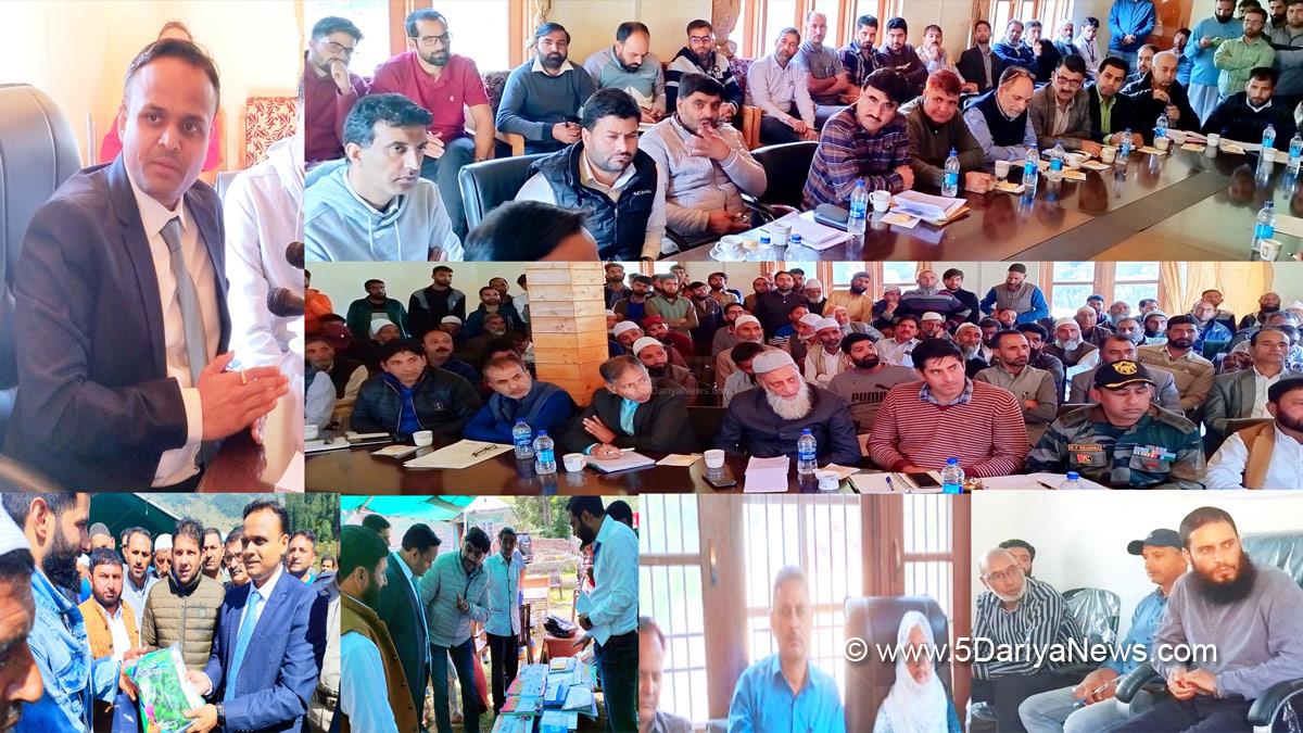 DDC Kupwara Doifode Sagar Dattatray chairs block diwas at far flung ...