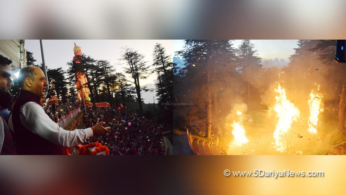 Jai Ram Thakur pays obeisance at Jakhu temple, performs the ceremony of ...