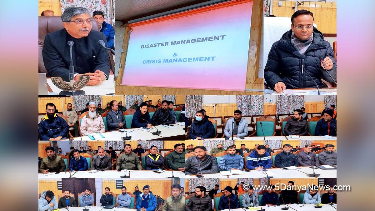 One-day Training/ Workshop on Disaster Management held at Kupwara