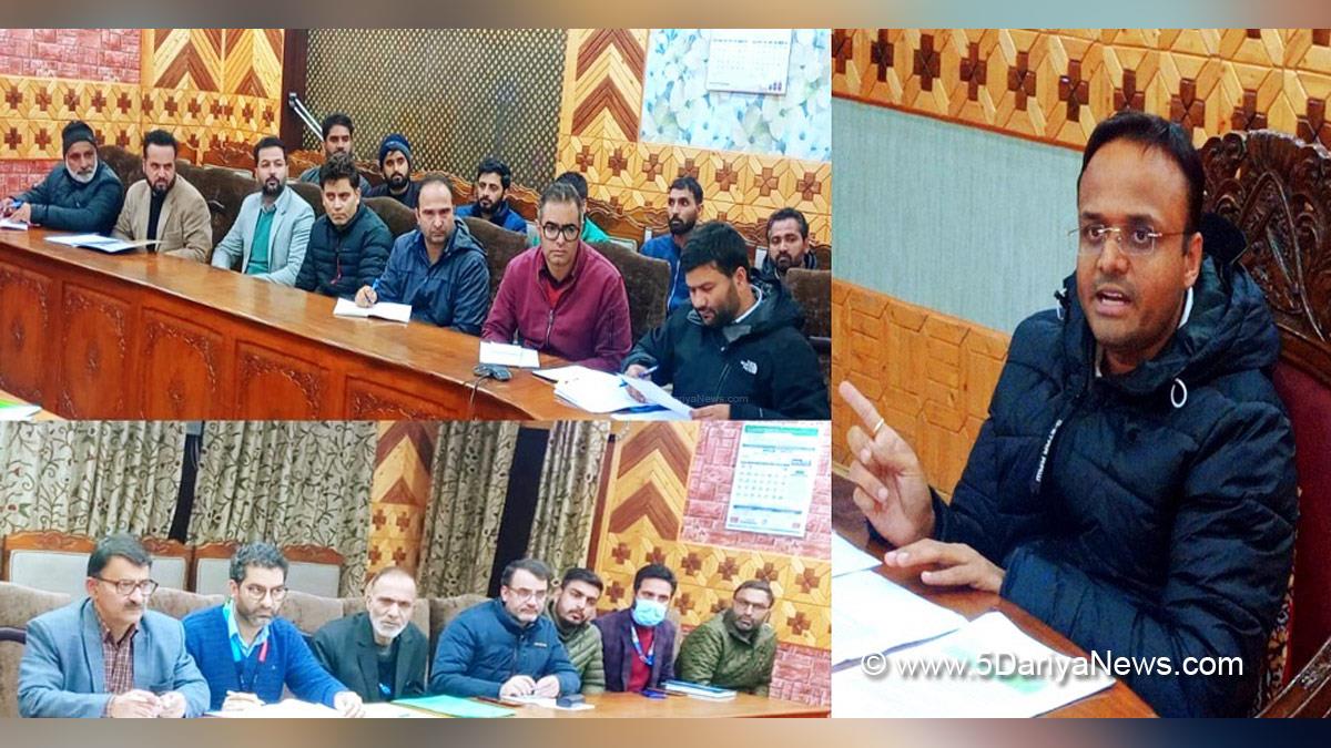 DC Kupwara Doifode Sagar Dattatray reviews sponsoring of self ...