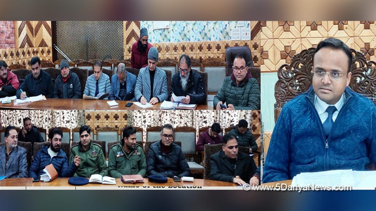 DC Kupwara Doifode Sagar Dattatray chairs DLAC for Safe Food & Healthy ...
