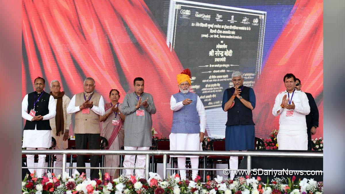 Narendra Modi inaugurates section of Delhi-Mumbai Expressway, says it ...