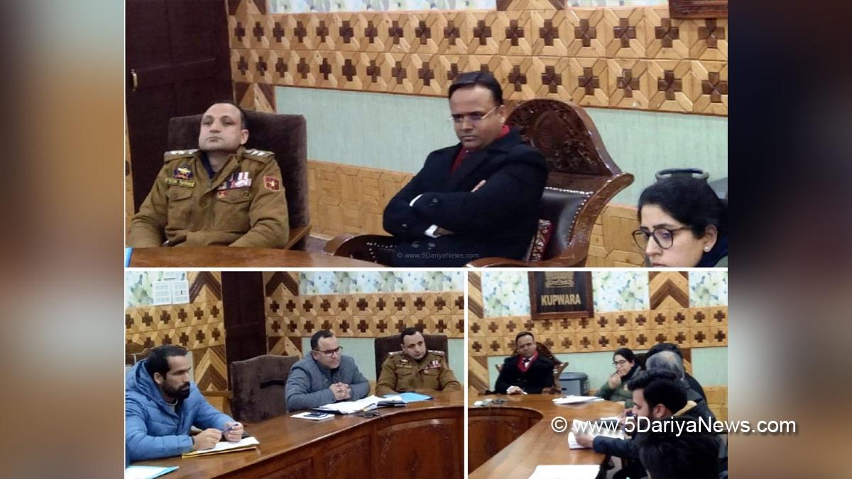 DC Kupwara Dr. Doifode Sagar Dattatray chairs NCORD meeting