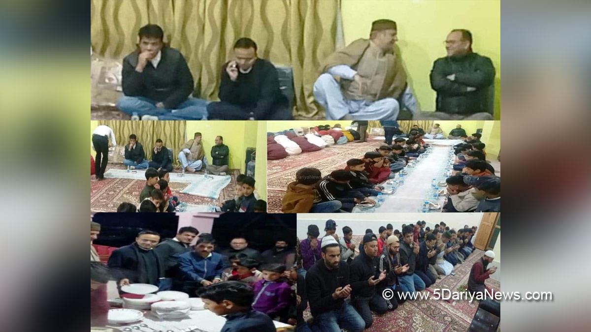 DC Kupwara hosts iftar party for Bal ashram and Nari Niketan children