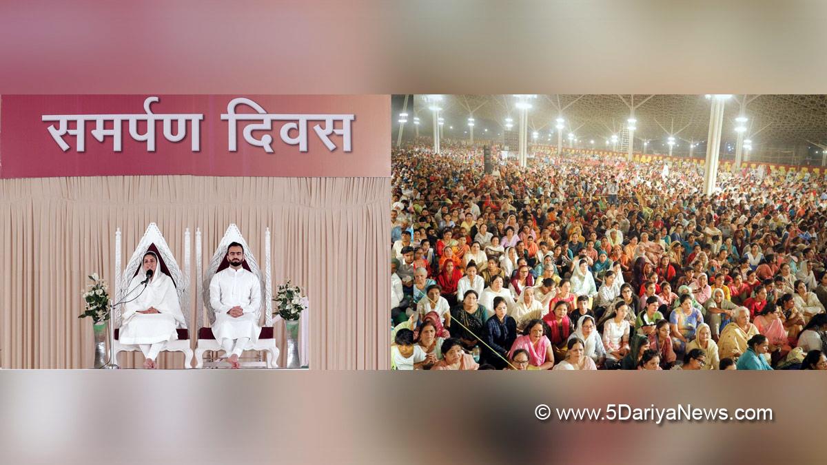 Devotees offered tribute to Hriday Samrat Satguru Baba Hardev Singh Ji ...
