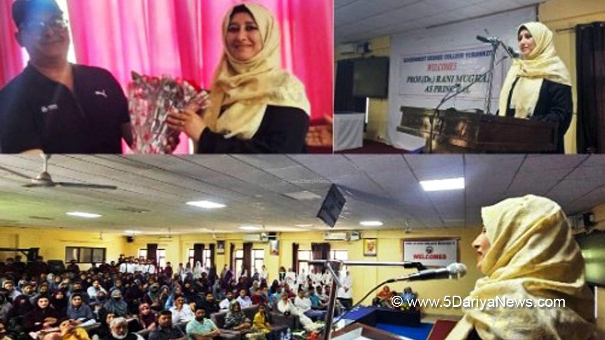 Dr Mughal joins as Principal GDC Surankote