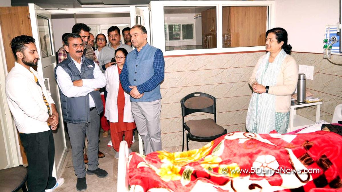 Sukhvinder Singh Sukhu prays for speedy recovery of mothers of CPS ...