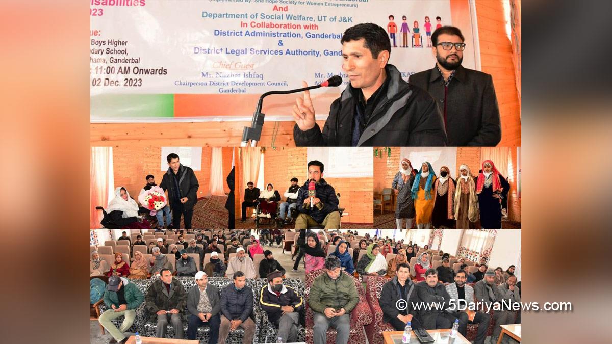 DDRC Ganderbal celebrates International Day of Persons with Disabilities