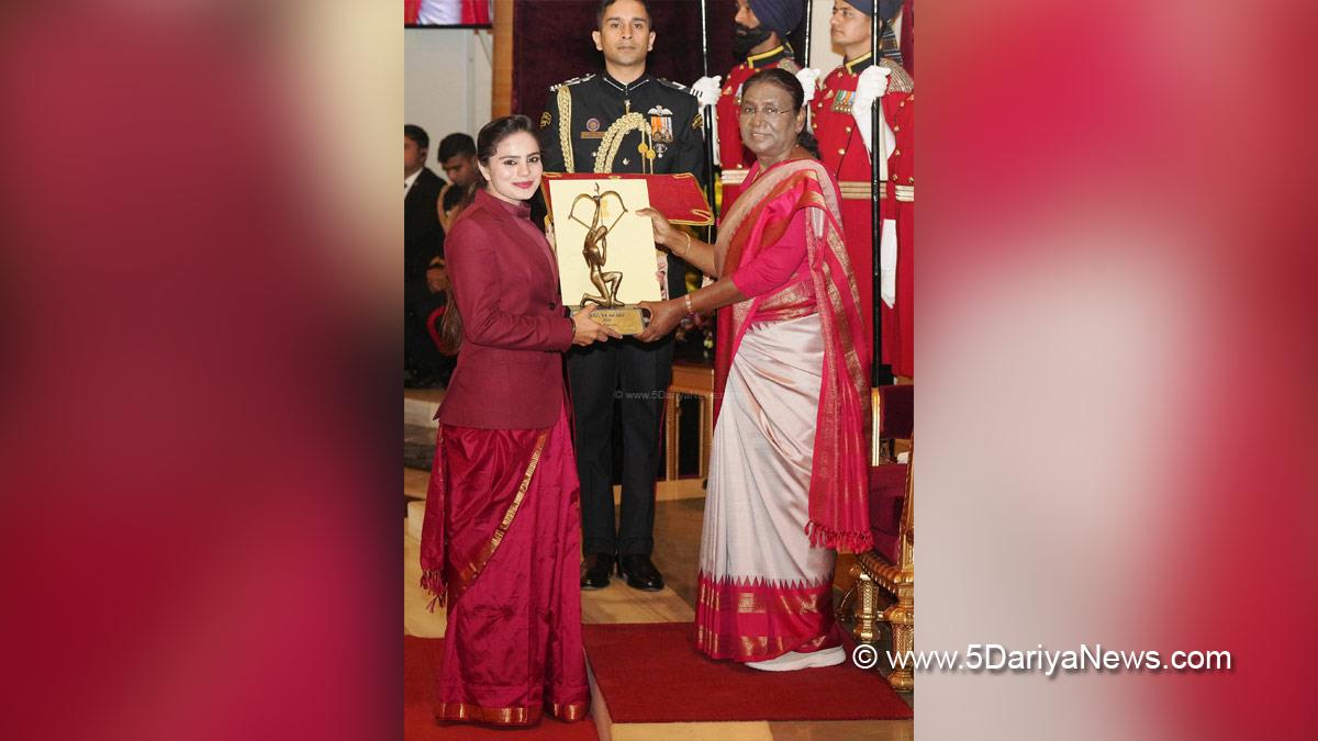 President of India Honours LPU Student Nasreen Shaikh with Arjuna Award