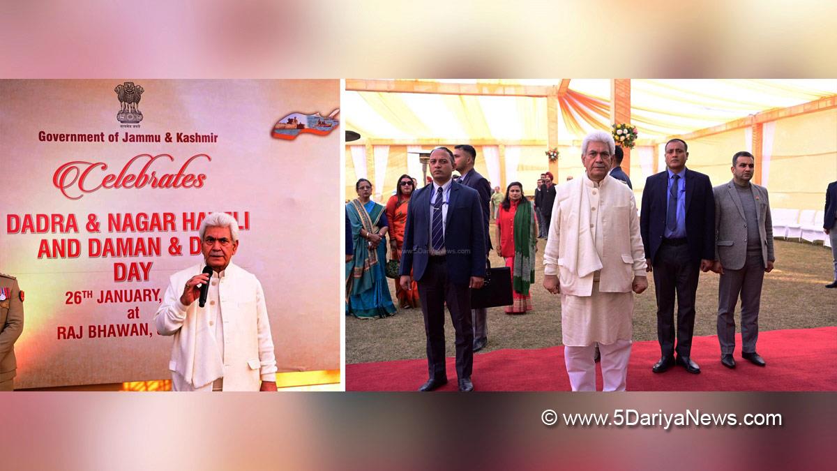 J&K Raj Bhawan celebrates Dadra and Nagar Haveli & Daman and Diu UT Day