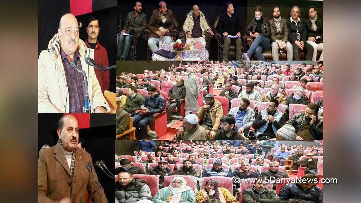 Sheikh Fayaz Ahmad convenes mega public darbar at Handwara, assesses ...