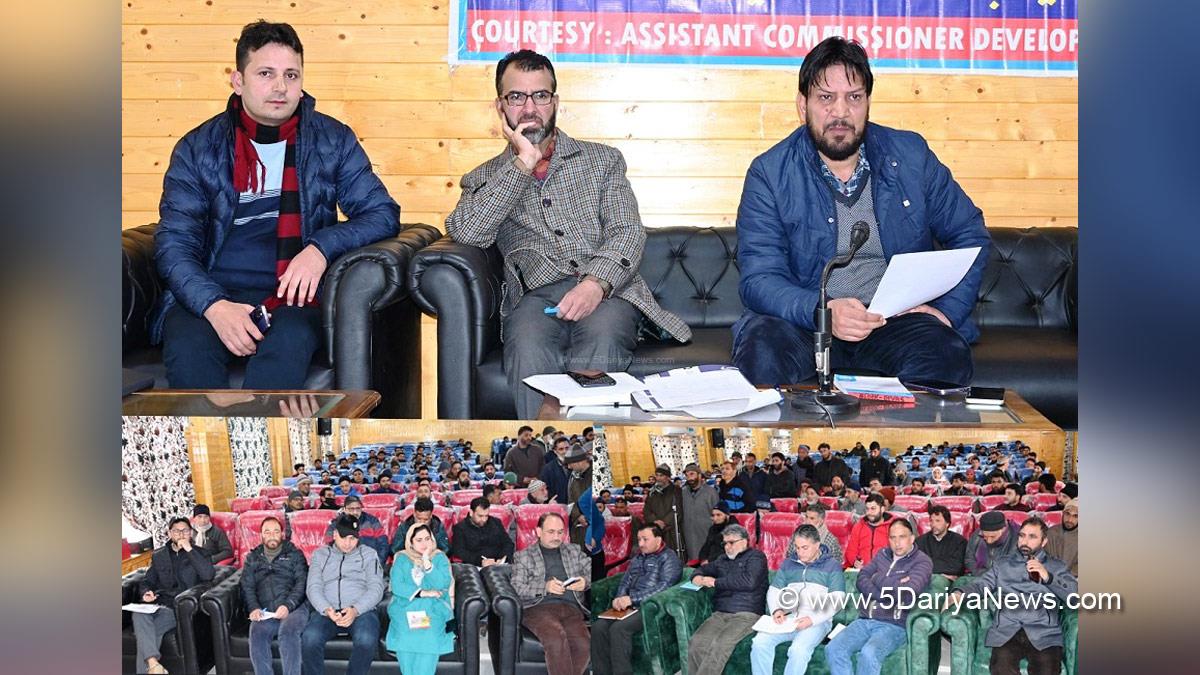 Mega Block Diwas held at 3 Blocks of Kulgam