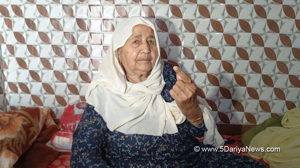 Home voting conducted for Senior citizens, PwDs in Samba district