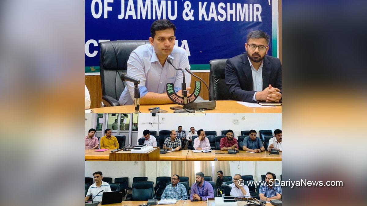 DDC Kathua Dr Rakesh Minhas assesses implementation of Holistic ...