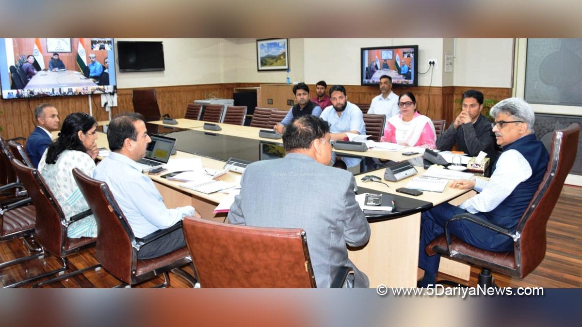 Chief Secretary Atal Dulloo reviews Tawi Riverfront, artificial lake ...