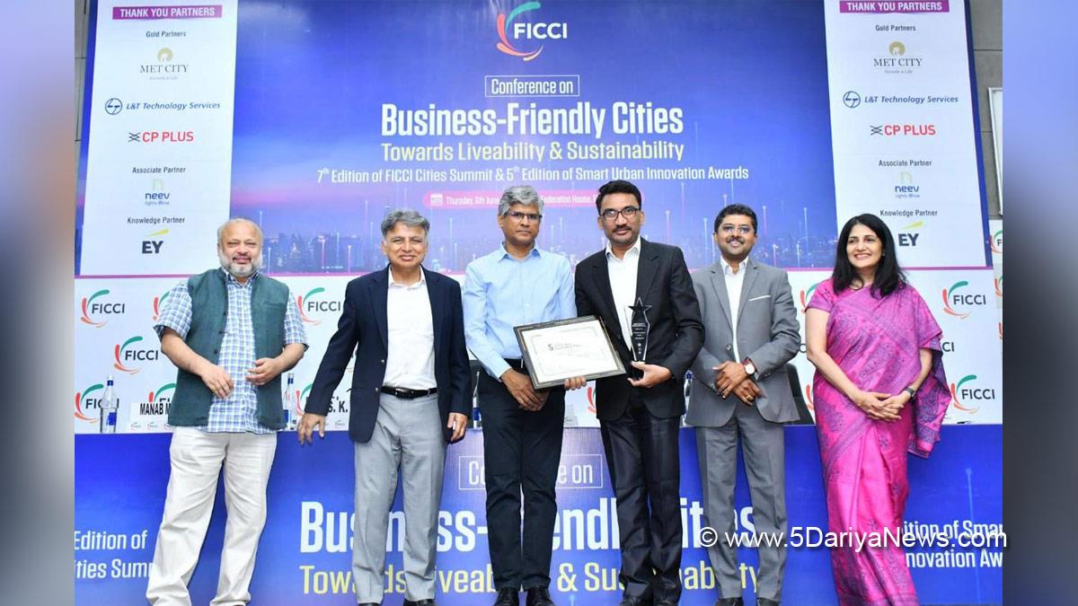 Ramky Infrastructure Wins FICCI’s Smart Urban Innovation Award
