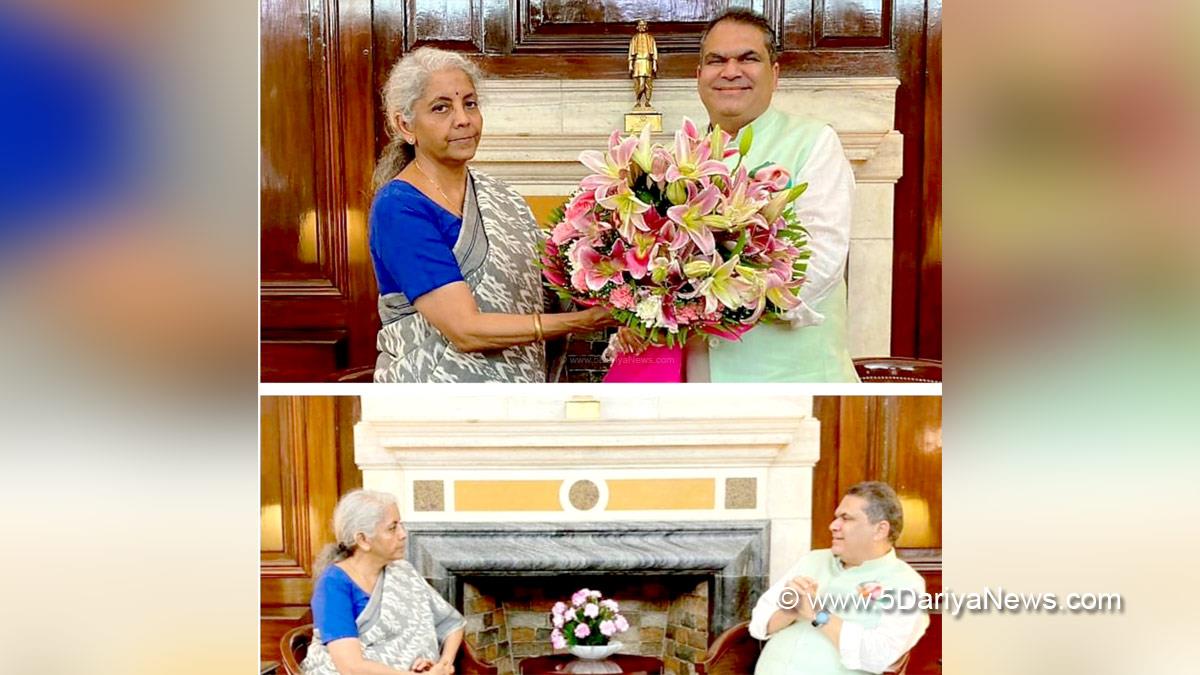 MP Sanjeev Arora seeks rationalization of income tax rates for ...