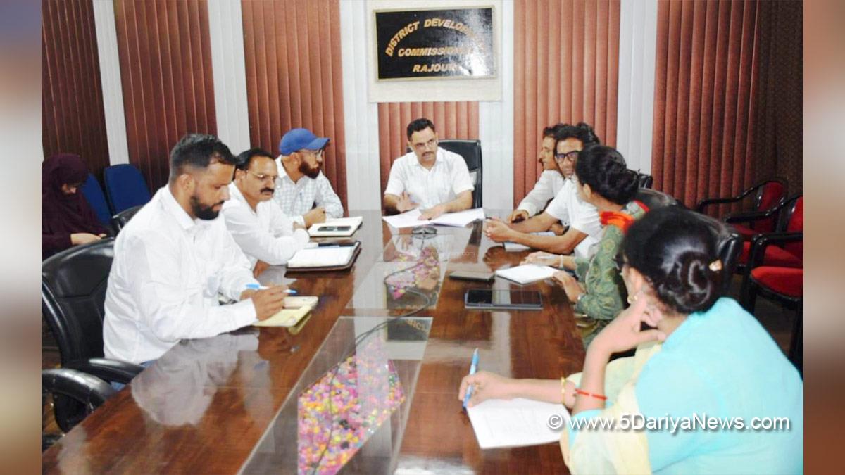 DC Rajouri reviews saturation of Key Performance Indicators in ...
