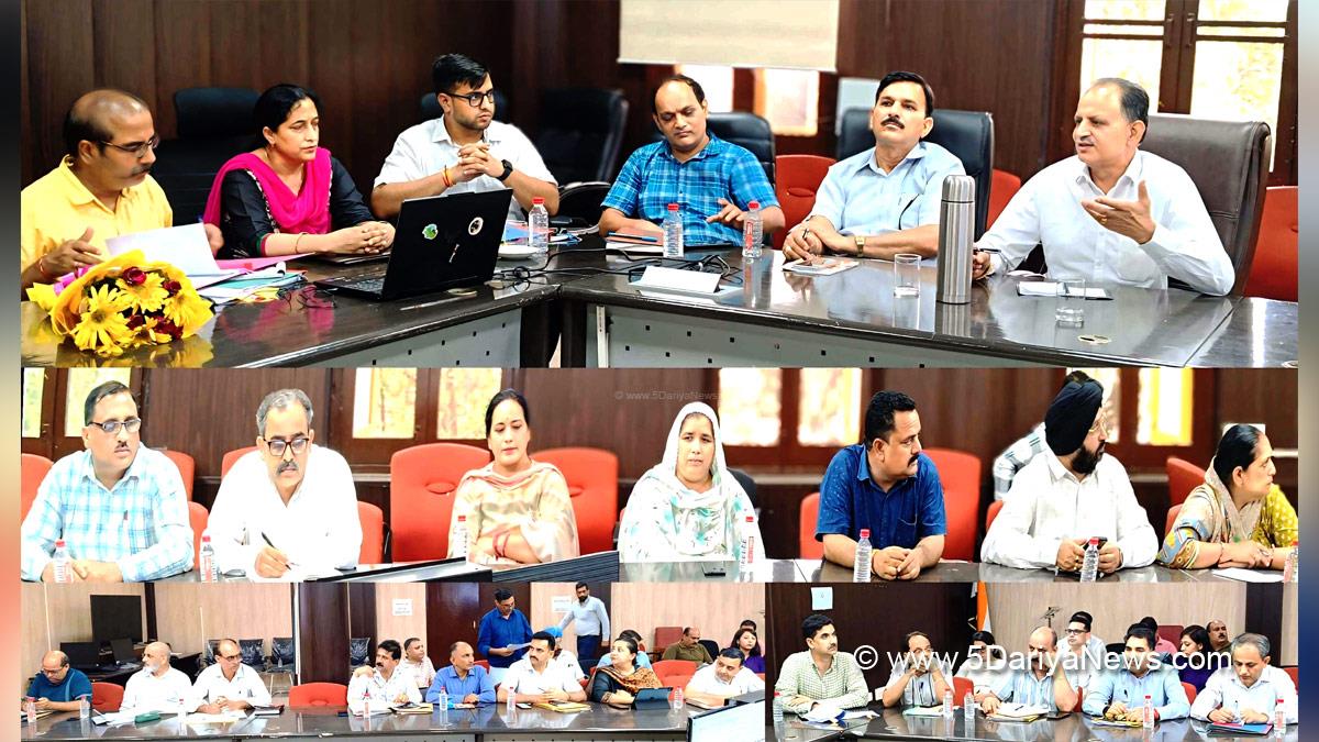 DDC Chairman Samba finalises District Capex Budget Plan for 2024-25