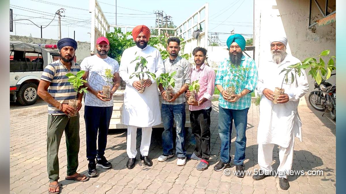 To save the environment, MP Gurjeet Singh Aujla formed green squads