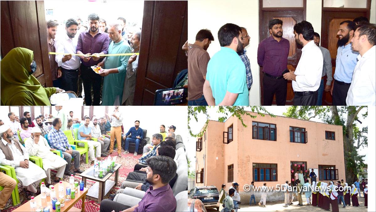DC Ganderbal Shyambir inaugurates new Administrative Block at Safapora