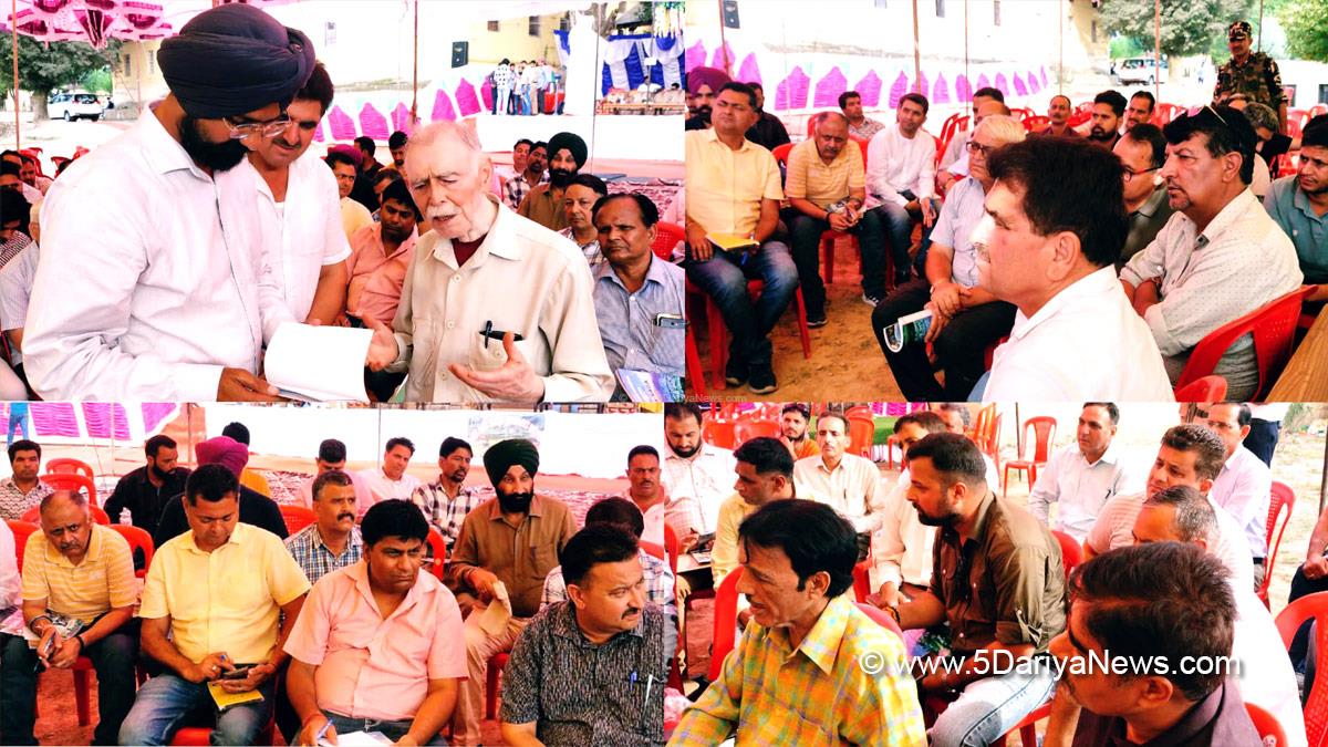Block Diwas Programmes held in Doda to redress public issues