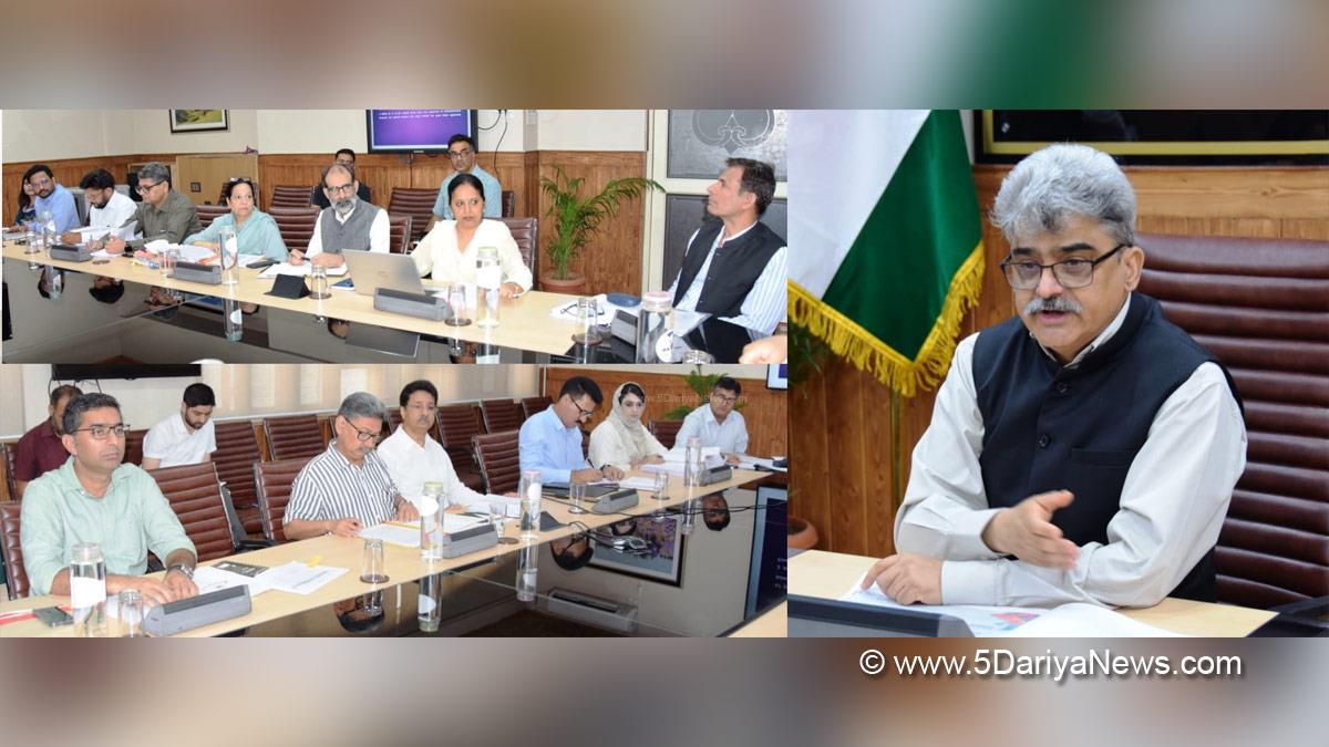 Chief Secretary Atal Dulloo led UTLSC accords admin approval to WSS ...