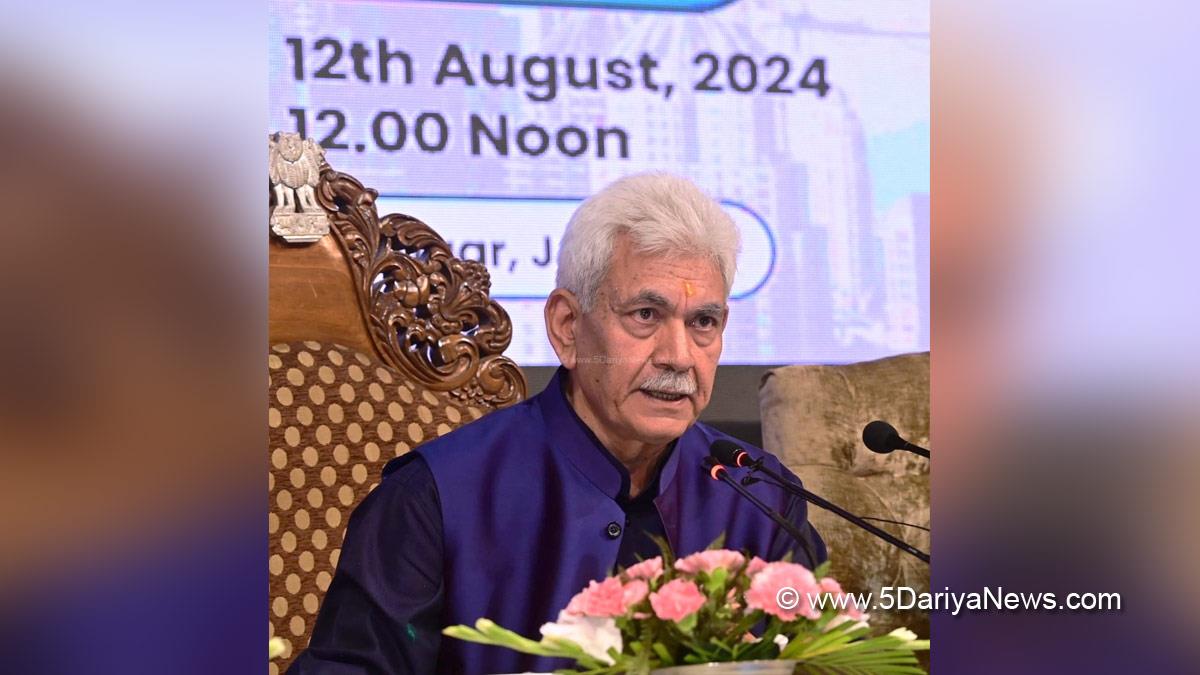 Press Conference of Hon’ble Lt Governor Shri Manoj Sinha Highlights of ...