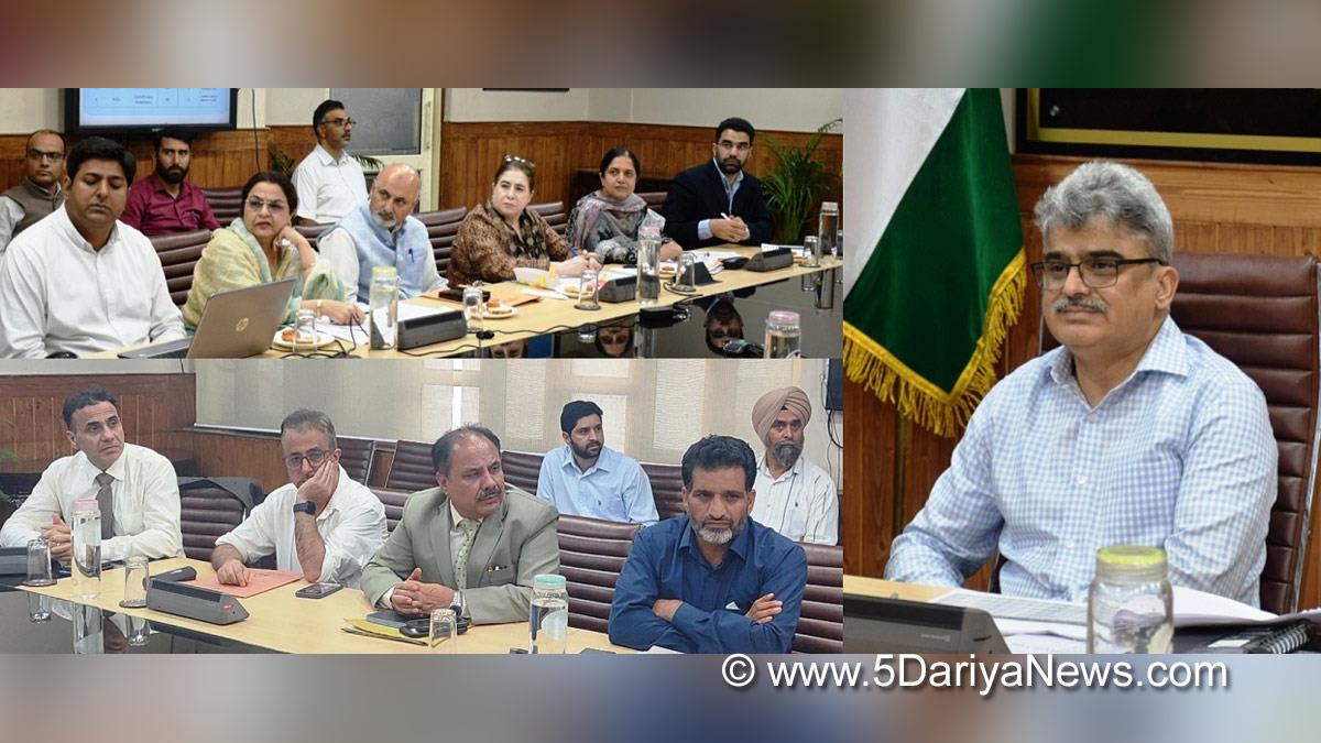 Chief Secretary Atal Dulloo terms DM/MCH the bedrock of Super Specialty ...