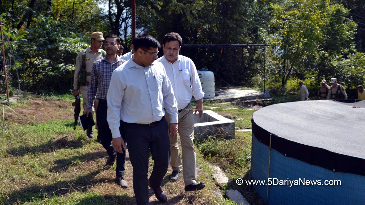 DC Poonch inspects operations at Govt Fruit Plant Nursery Ajote