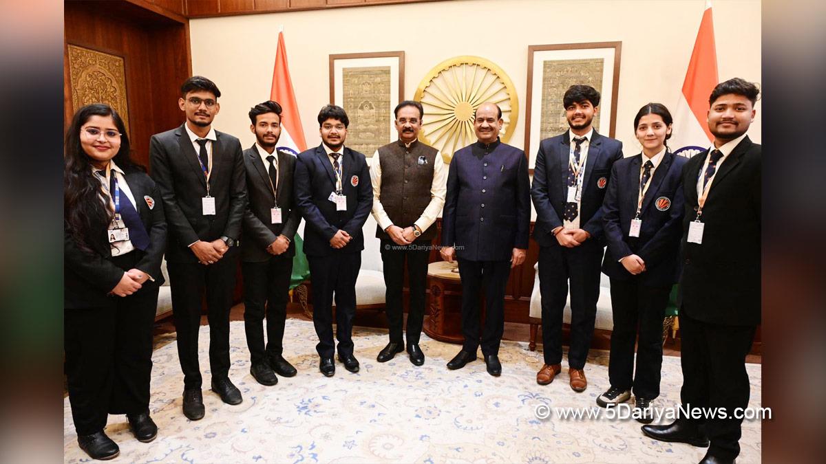 Lovely Professional University students visit Parliament of India