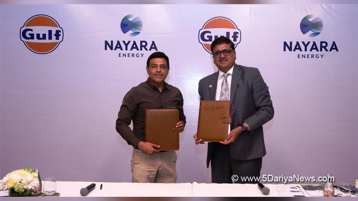 Gulf Oil Teams Up with Nayara Energy to Bring Premium Automotive ...