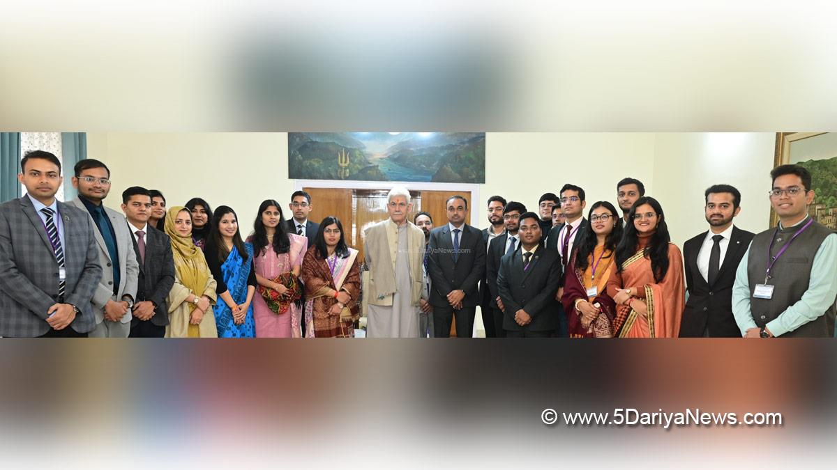 IAS Officer Trainees of 2024 Batch calls on Manoj Sinha