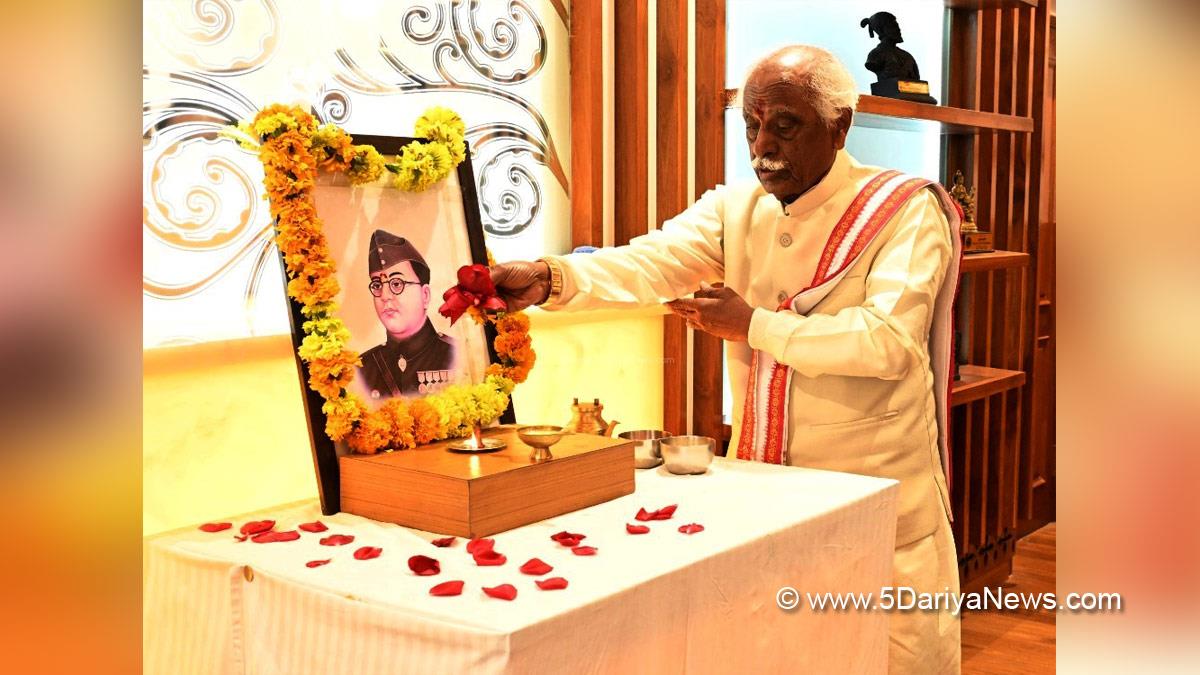 Bandaru Dattatraya pays tribute to Subhash Chandra Bose